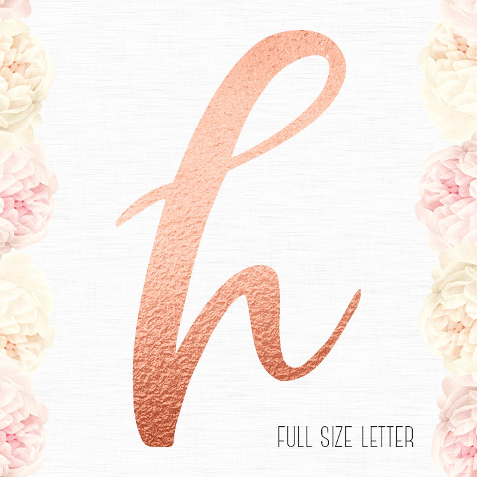 Rose Gold Alphabet Clipart Rose Gold Font Lower Case - Etsy