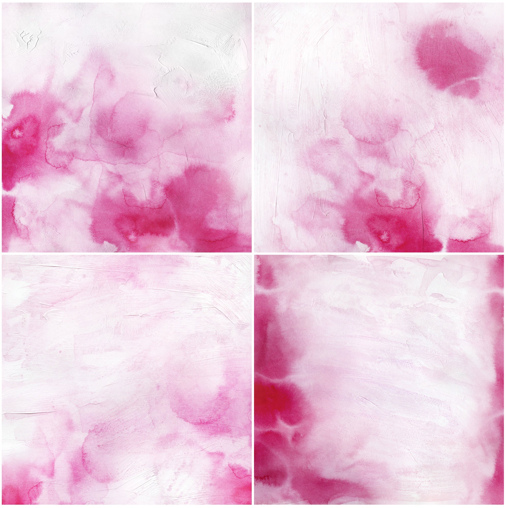 Pink Watercolor Ombre Digital Papers Watercolor Wallpaper - Etsy