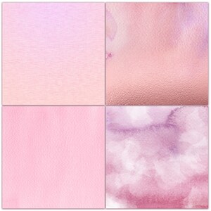 Blush Digital Papers, Pink Digital Paper Pack, Blush Textures, Blush ...