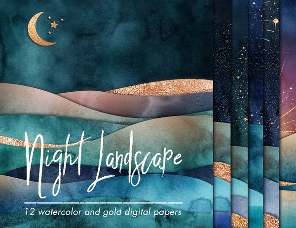 Sunset Sky Digital Paper Soft Paint Texture Sky Backgrounds - Etsy Canada