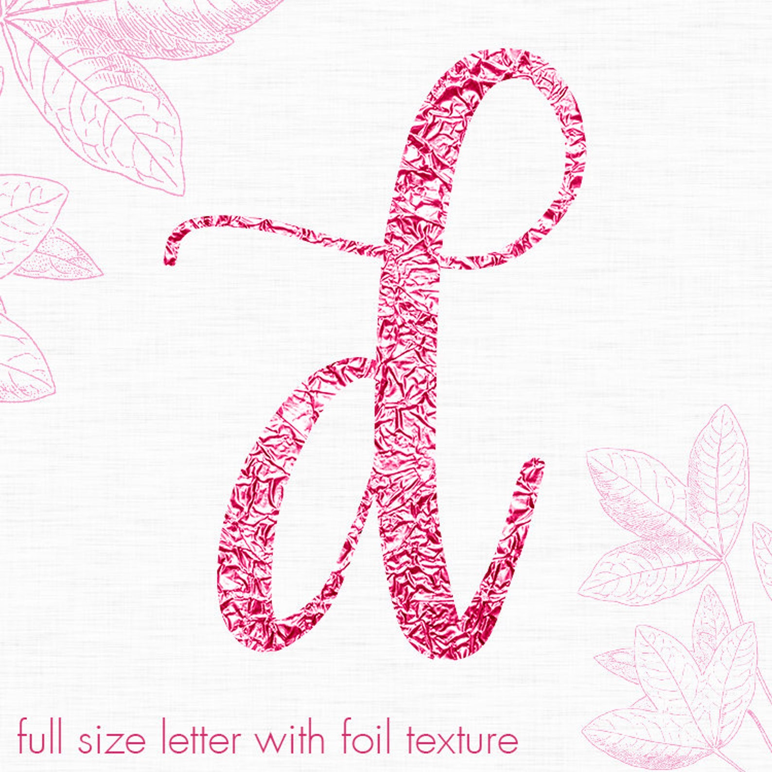 Pink Metallic Alphabet Clipart Pink Font Lower Case Letters | Etsy