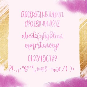 Buy 3 Pay for 2, Pink Watercolor Alphabet Clipart, Watercolor Letters ...