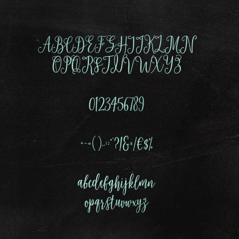 Mint Green Alphabet, Mint Alphabet, Mint Letters, Green Letters, Mint ...