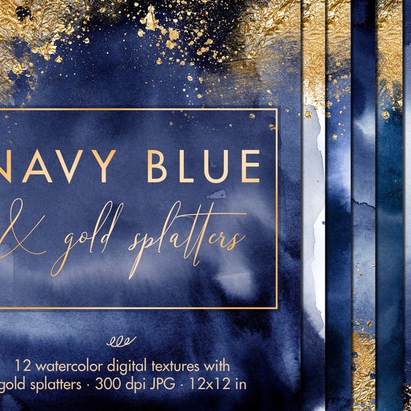 Navy Blue Paper - Etsy