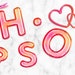 Red Foil Balloon Alphabet Clipart: PNG Letters, Numbers, Symbols ...