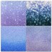 Buy 3 Pay for 2, Blue Glitter Digital Paper, Blue Bokeh Paper Pack ...
