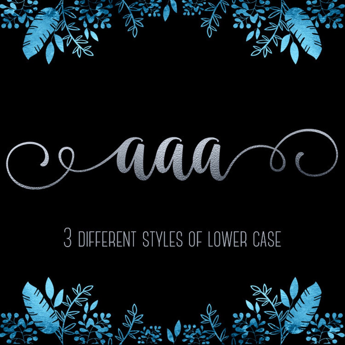 Silver Font Silver Alphabet Clipart Silver Foil Alphabet - Etsy