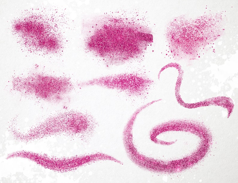 Buy 3 Pay for 2 Pink Stardust Clipart Pink Magic Dust Clip - Etsy