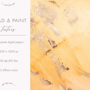 Color Mix Digital Paper With Gold Paint Splatters, Acrylic Textures ...