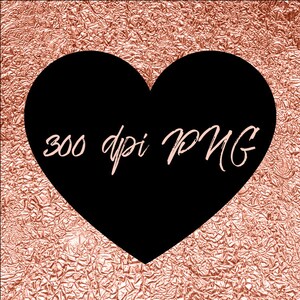 Rose Gold Hearts Clip Art, Rose Gold Design Elements Clipart, Rose Gold ...