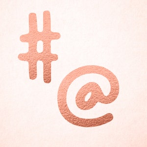 Rose Gold Alphabet Clipart, Rose Gold Font Clipart, Rose Gold Foil ...