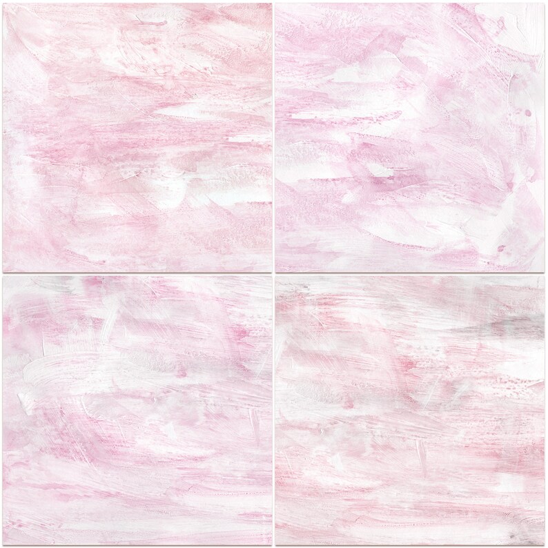 Pink backgrounds Pink digital paper Paper pack Paint | Etsy