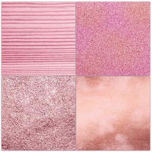 Blush Digital Papers, Pink Digital Paper Pack, Blush Textures, Blush ...