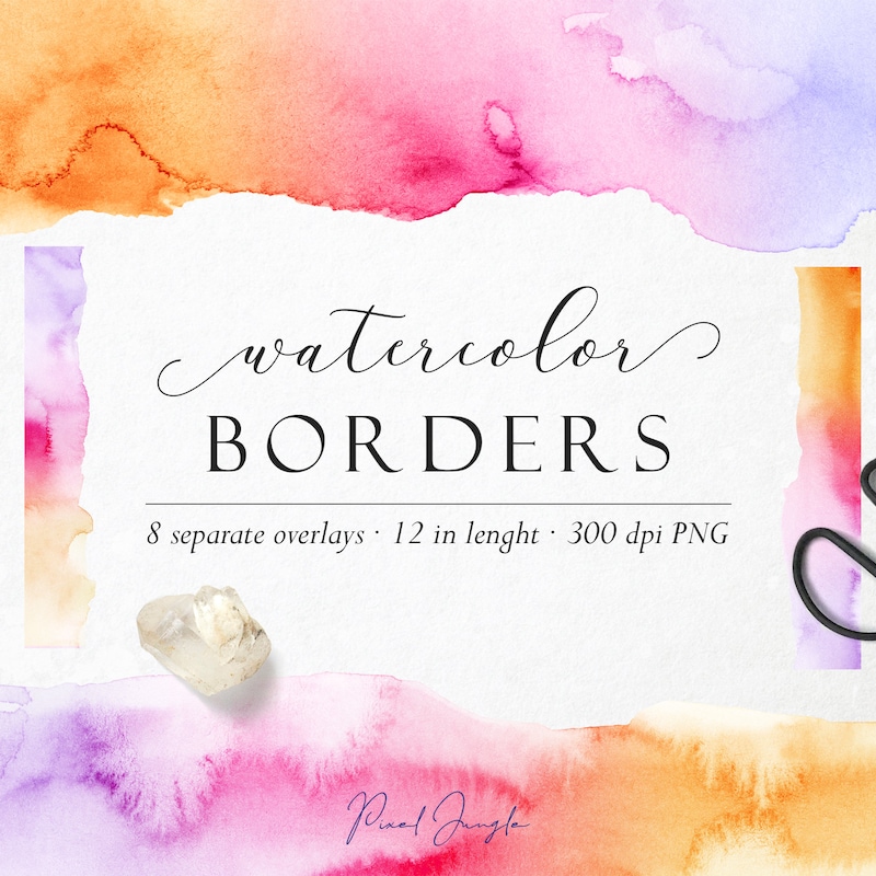 Rainbow Border - Etsy