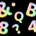 Rainbow Balloon Letters Clipart: Alphabet PNG (digital Download) - Etsy