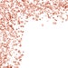 8 Rose Gold Confetti Frames Pack, Clip Art Set, Rose Gold Foil Confetti ...