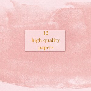 Blush Digital Papers, Pink Digital Paper Pack, Blush Textures, Blush ...