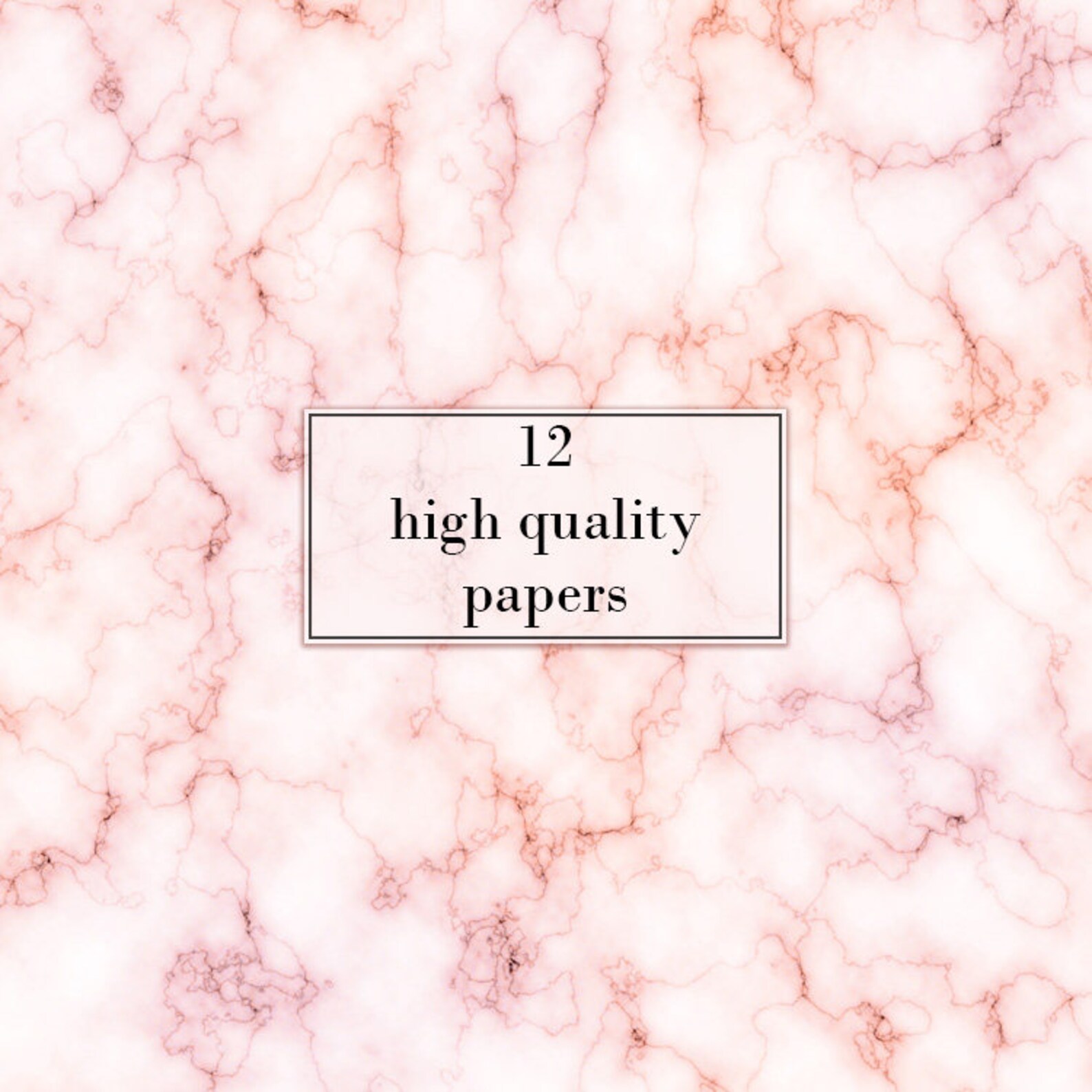 Pink Marble Digital Paper Pack Marble Wallpaper Marble - Etsy
