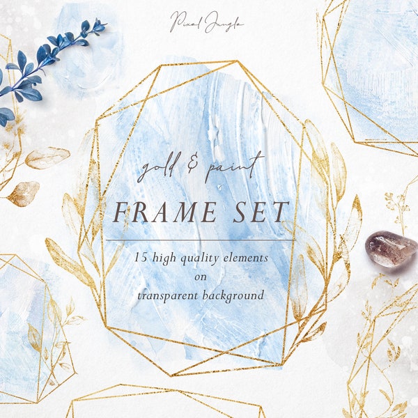 Watercolor Frames - Etsy