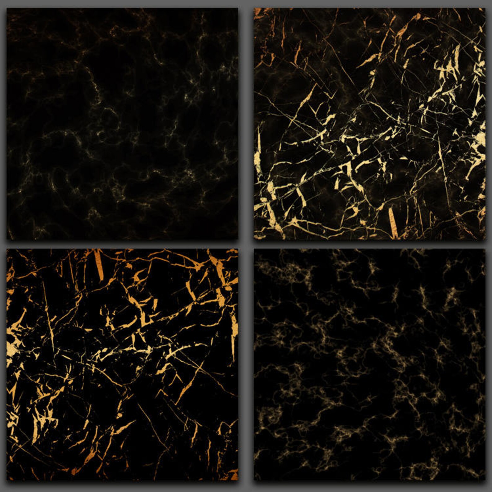 Black Gold Marble Digital Paper Black Marble Paper Marble - Etsy