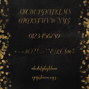 Buy 3 Pay for 2, Gold Alphabet Clip Art, Metallic Alphabet, Gold ...