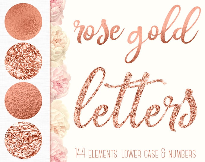 Gold Letters Clipart, Gold Alphabet Clipart, Gold Font Clipart, Gold ...