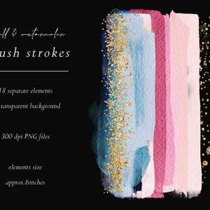 Rainbow Brush Strokes Clipart, Rainbow Watercolor Brush Strokes Clip ...