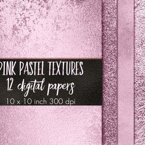 Pink Metallic Paper Pack, Pink Glitter Paper, Pink Patterns, Pink ...
