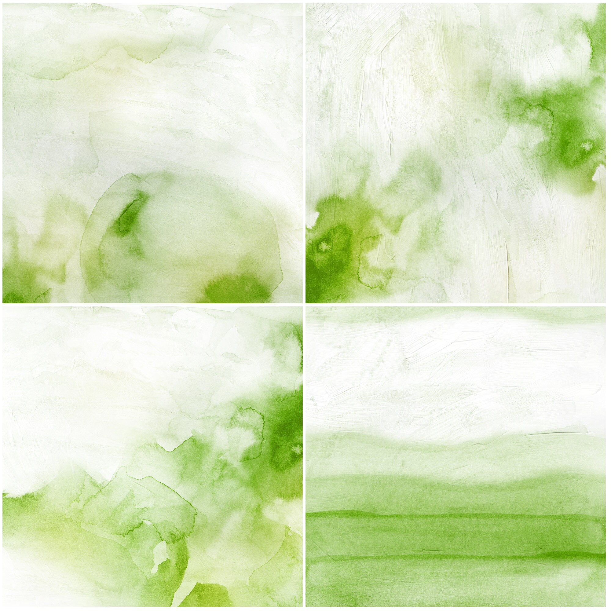 Spring Digital Papers Spring Wallpaper Watercolor Textures | Etsy