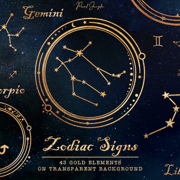 Zodiac Sign - Etsy