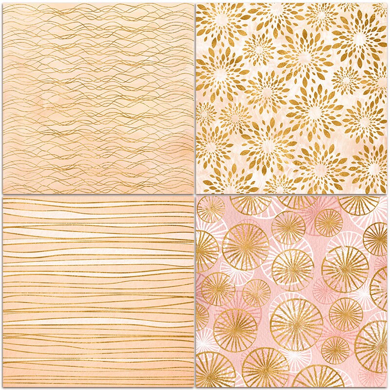 Gold Abstract Textures Gold Digital Paper Gold Wallpaper - Etsy