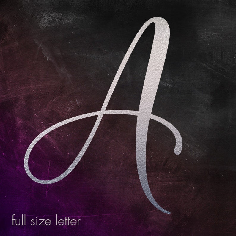 Silver foil letters Silver font clipart Love letters Silver | Etsy
