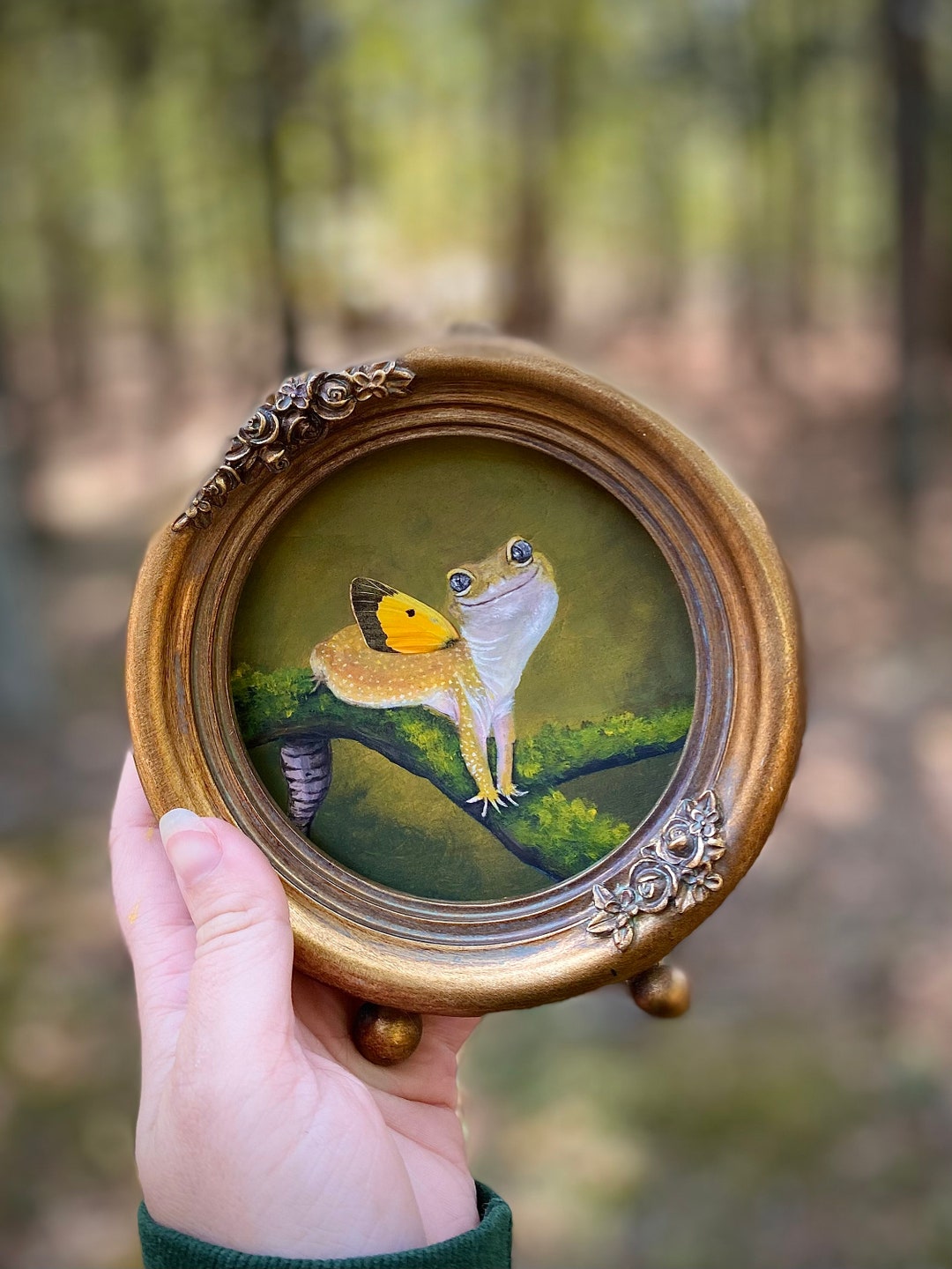 Fairy Leopard Gecko Painting - Etsy