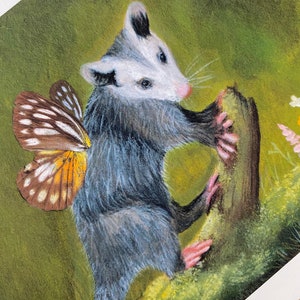 Opossum Fairy Art Prints - Etsy