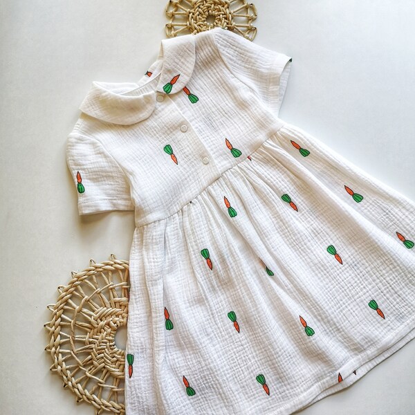 Muslin Dress - Etsy
