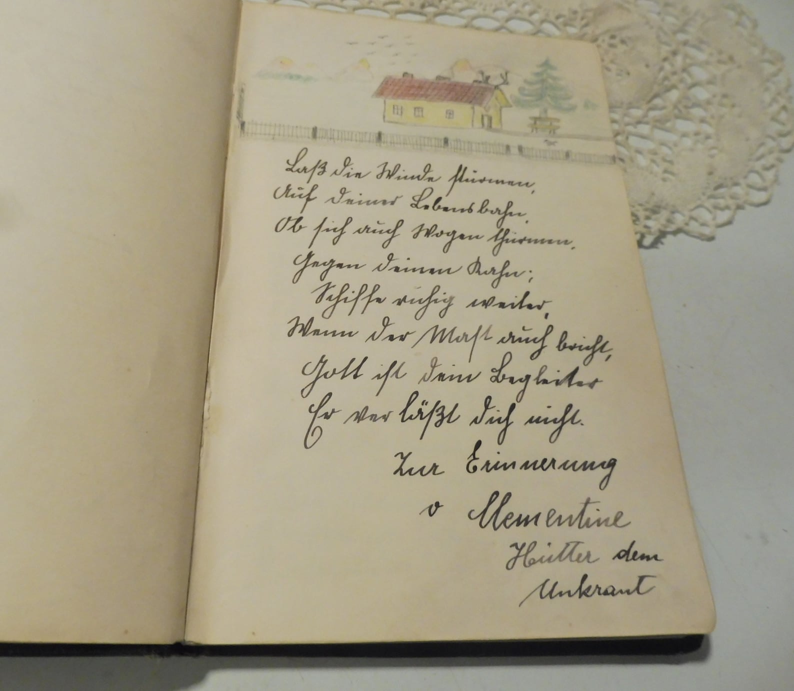 Remembering the Poesiealbum - A Book of Friendship and Verse