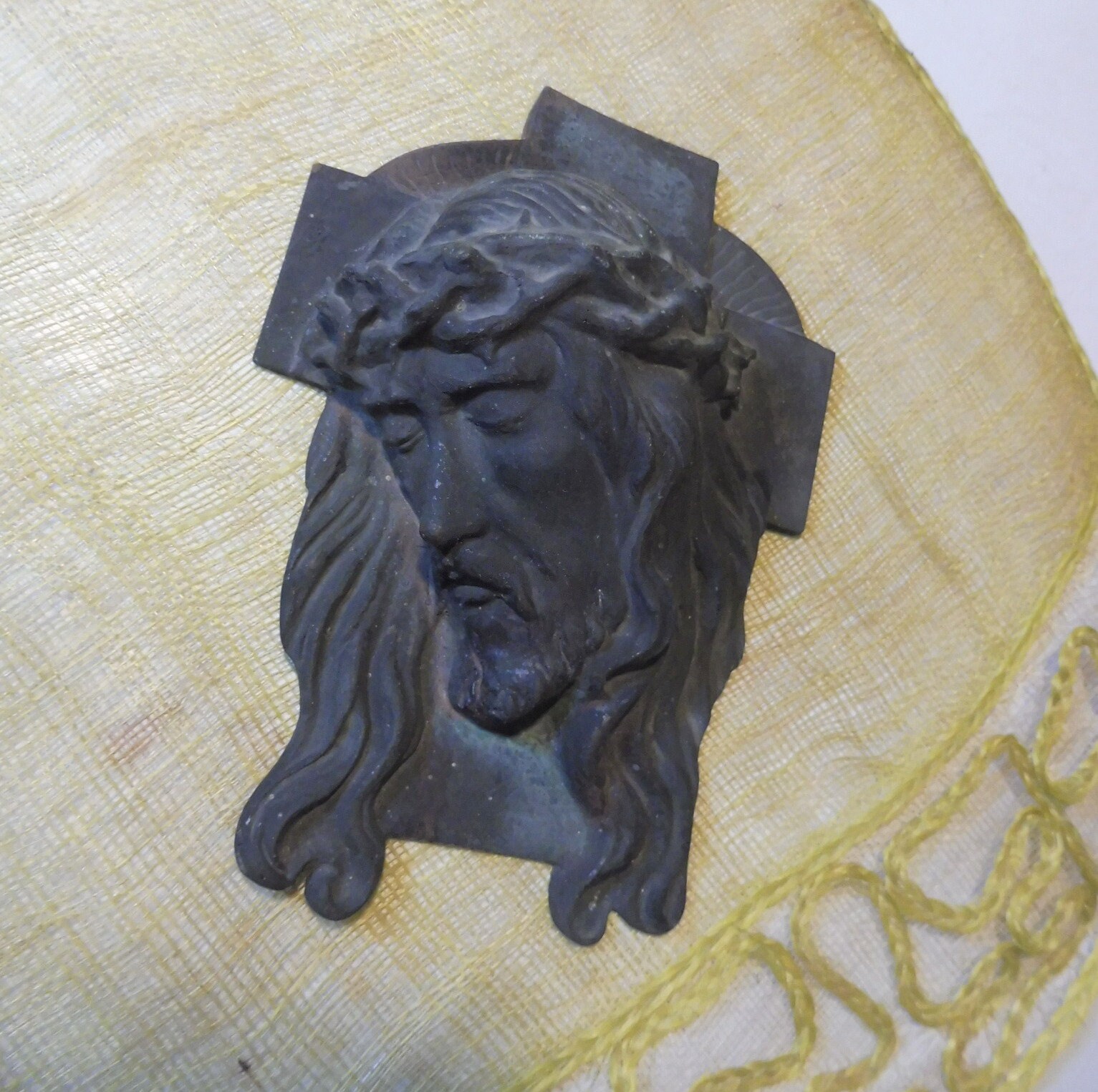 Antique jesus Christ Relief Sculpture Saint Figure - Etsy