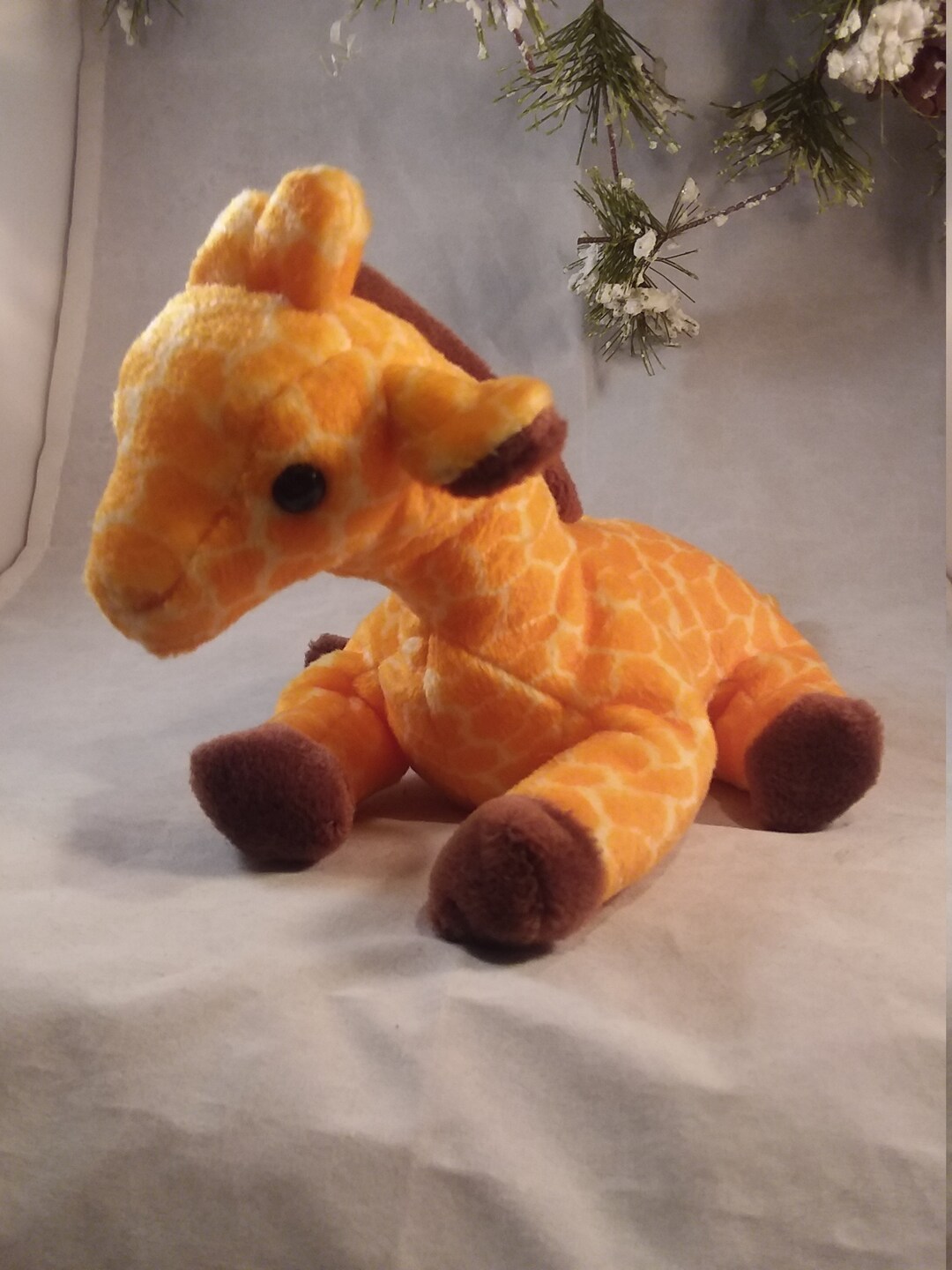 TY Baby Giraffe, Beanie Babies Collection, 1996, Twigs - Etsy