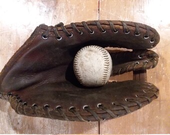 First Baseball Glove - Etsy