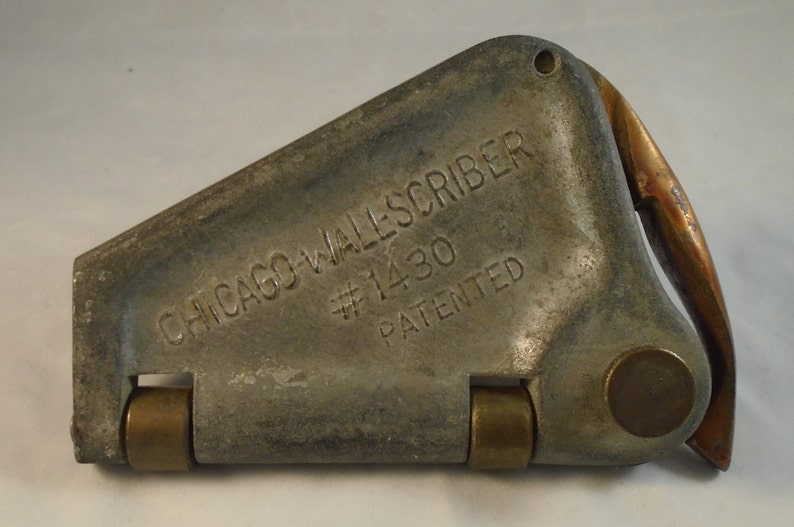 Chicago Wall Scriber, Used for Cutting Wallpaper and Linoleum to Fit ... Chicago Wall Scriber, Used for Cutting Wallpaper and Linoleum to Fit ...