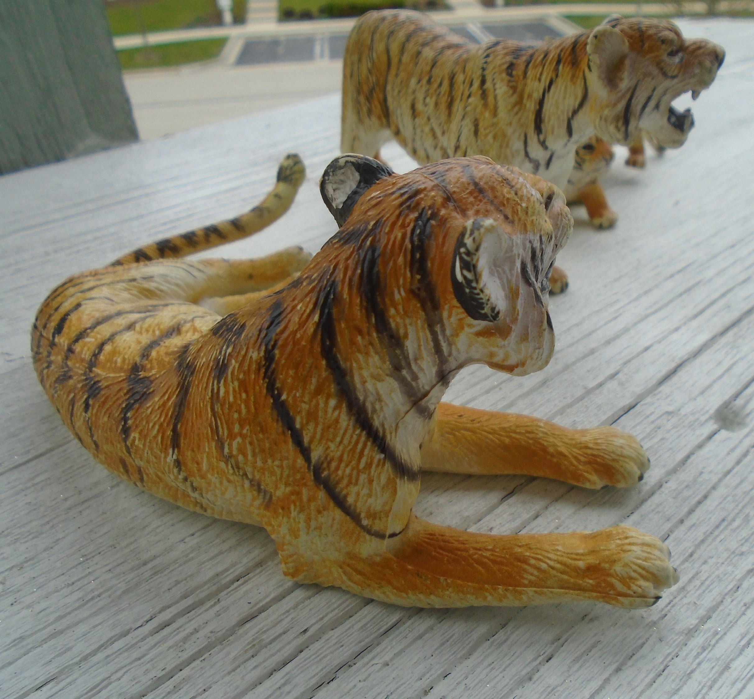 Tiger Streak With Two Cubs, AAA Animals, Schleich, - Etsy