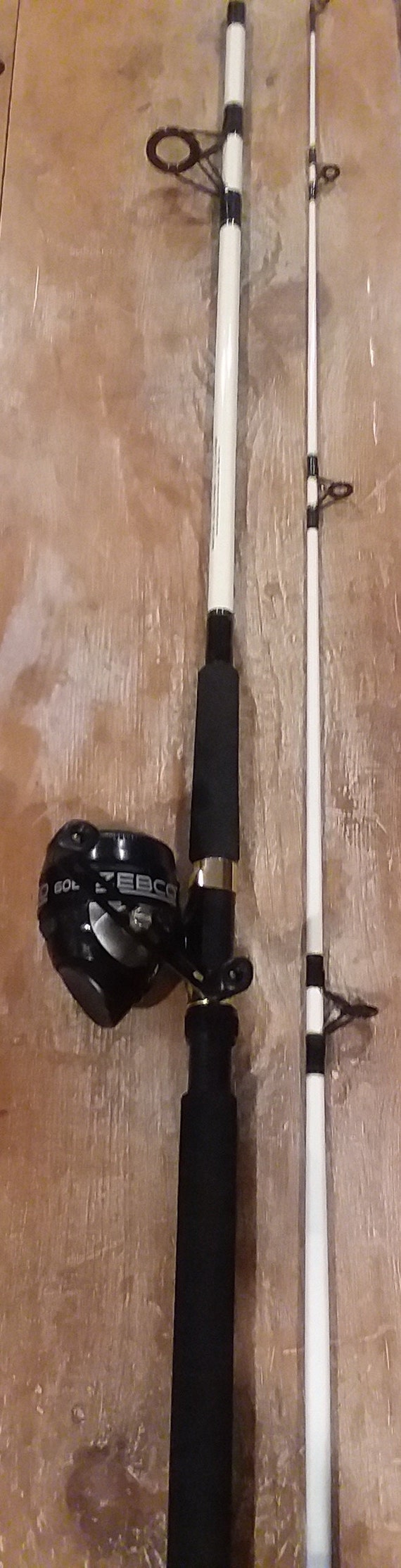 South Bend Typhoon 7 Ft Spinning Rod With Zebco Closed Face | Etsy