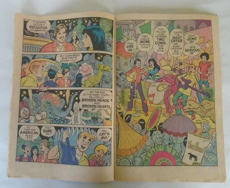 Archie's World Comic, Spire Christian Comics, 1976, Archie Enterprise ...
