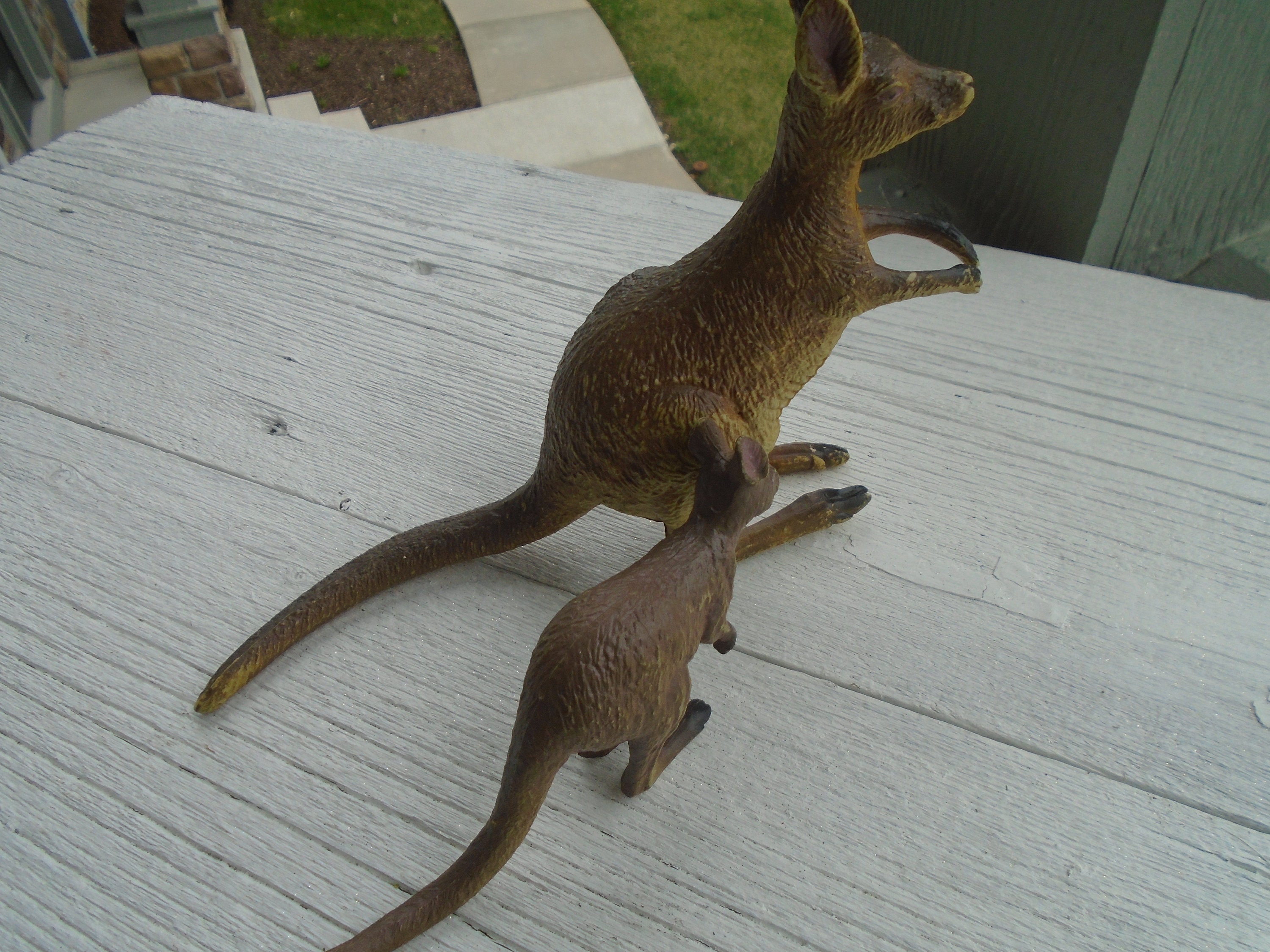 Kangaroo and Joey, Schleich, AAA - Etsy