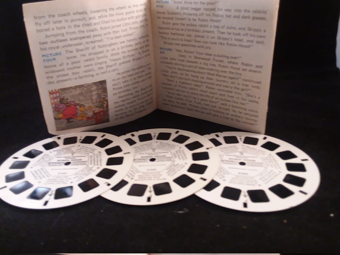 View-master Three Disc Stories With Printed Story to Guide - Etsy
