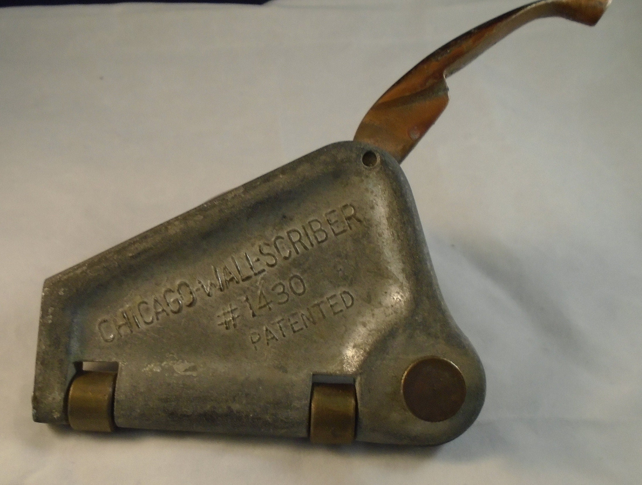 Chicago Wall Scriber, Used for Cutting Wallpaper and Linoleum to Fit ... Chicago Wall Scriber, Used for Cutting Wallpaper and Linoleum to Fit ...