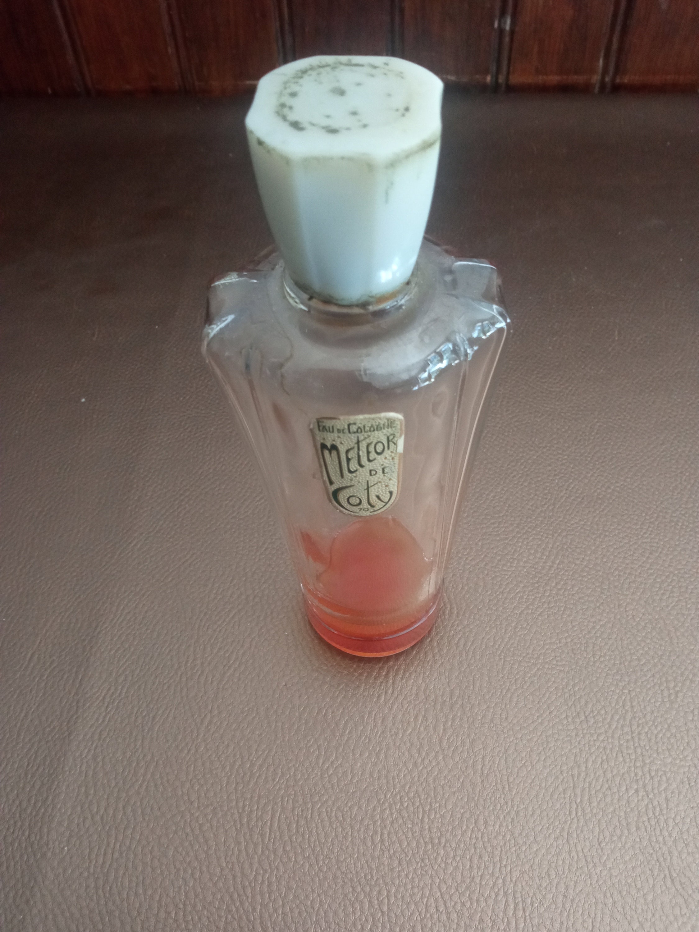 COTY François "meteor" Glass Perfume Bottle With Bakelite Cap PO - Etsy