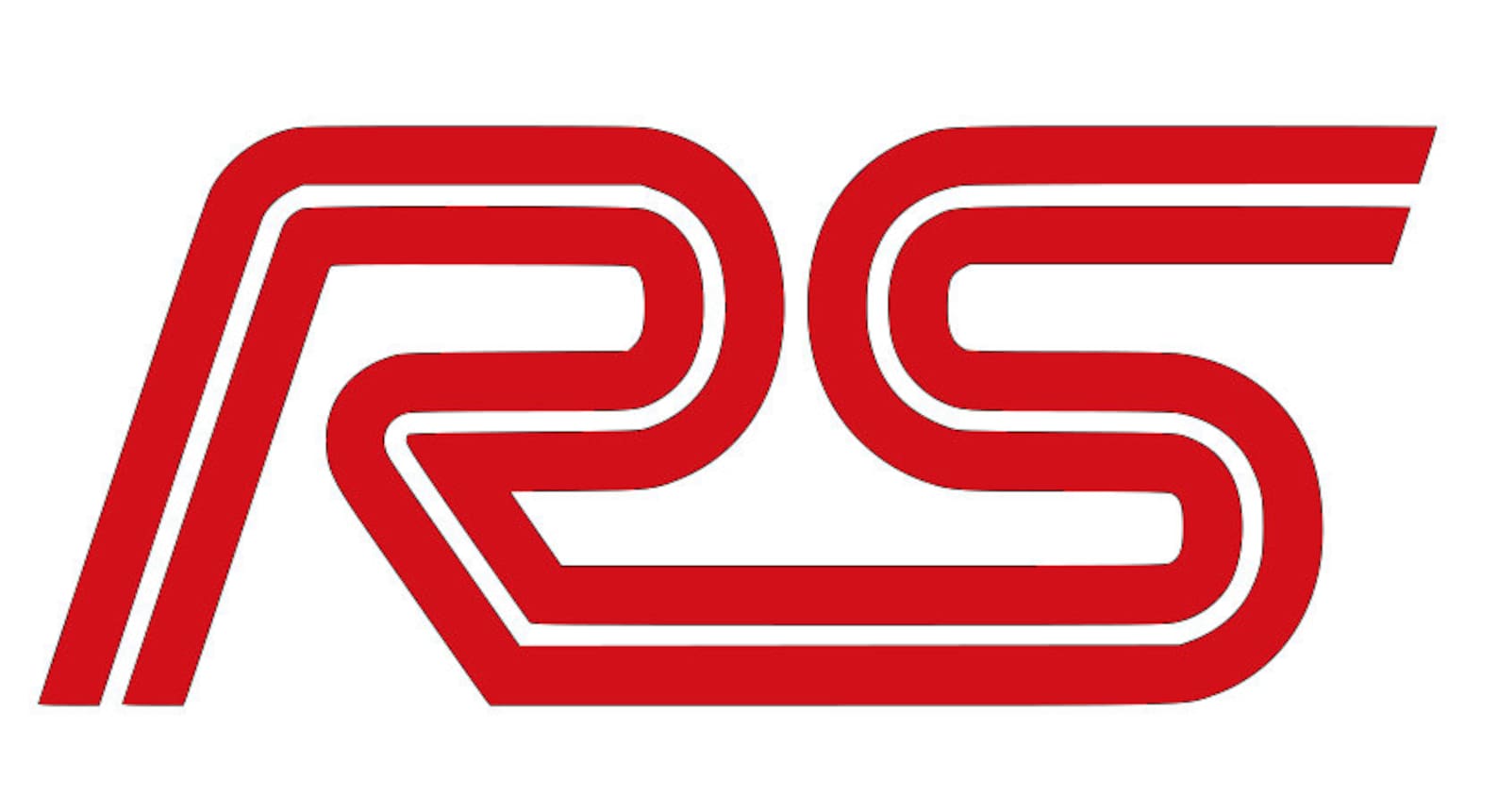 Pair Of RS Logos Striped Logo Ford Focus Focus RS Ford | Etsy