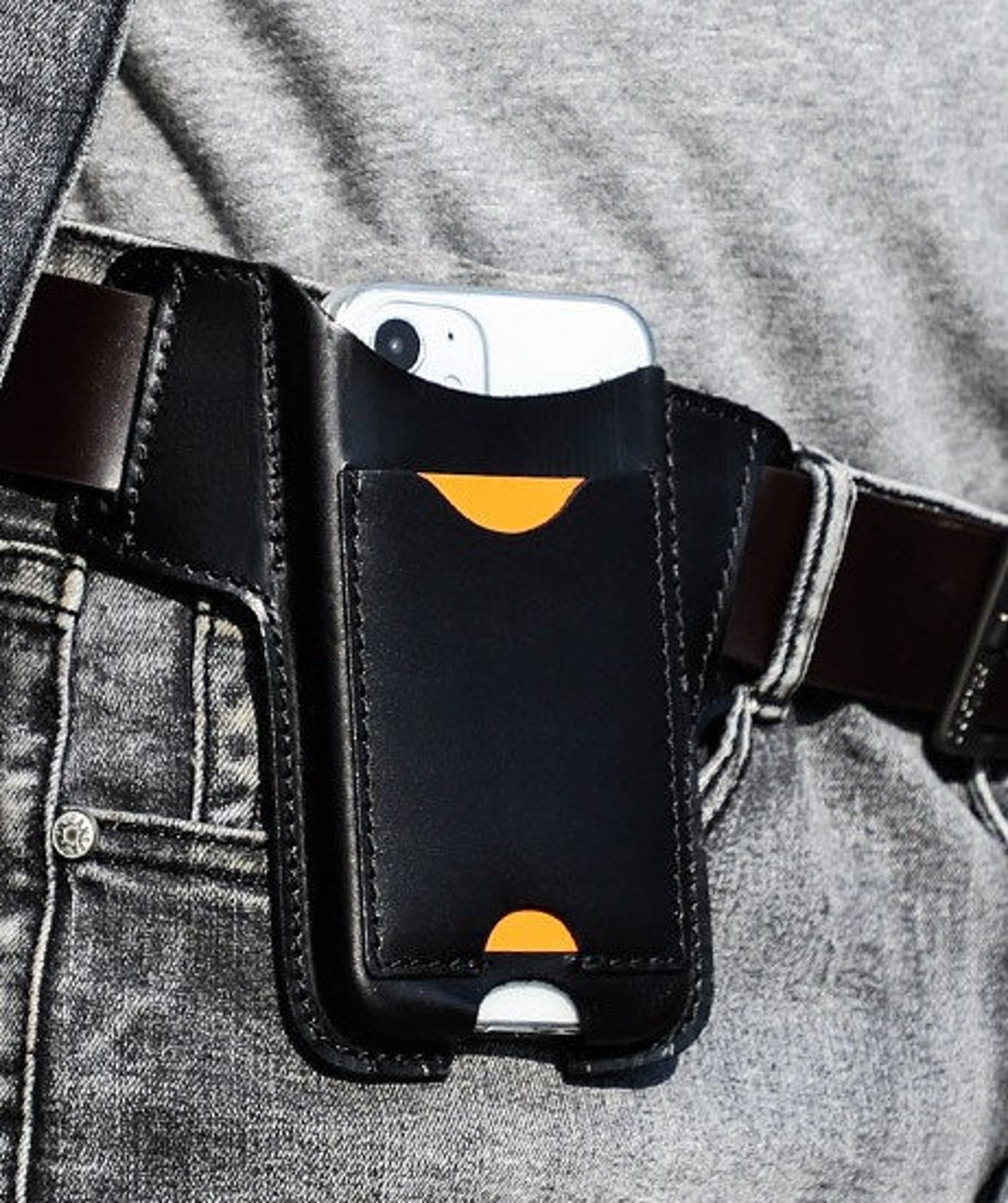 Cell Phone Holster, Cell Phone Holster With Belt Loops, Belt Case for ...