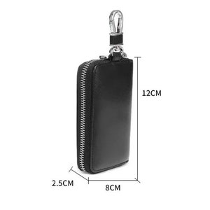 Personalized Leather Key Case, Leather Key Wallet, Key Organizer ...